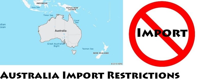 Australia Import Restrictions – Countryaah.com