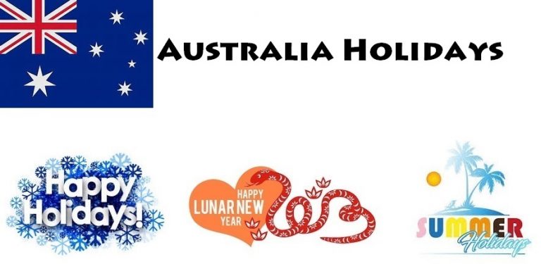 Australia Public Holidays – Countryaah.com
