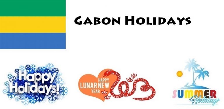 Gabon Public Holidays – Countryaah.com