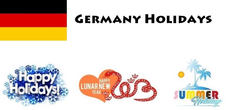 Germany Public Holidays – Countryaah.com