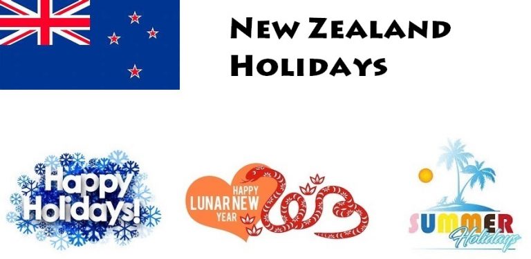 New Zealand Public Holidays – Countryaah.com