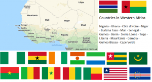 Countries in Western Africa and Their Capitals – Countryaah.com