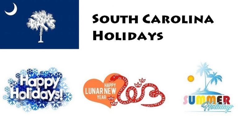 South Carolina Public Holidays – Countryaah.com