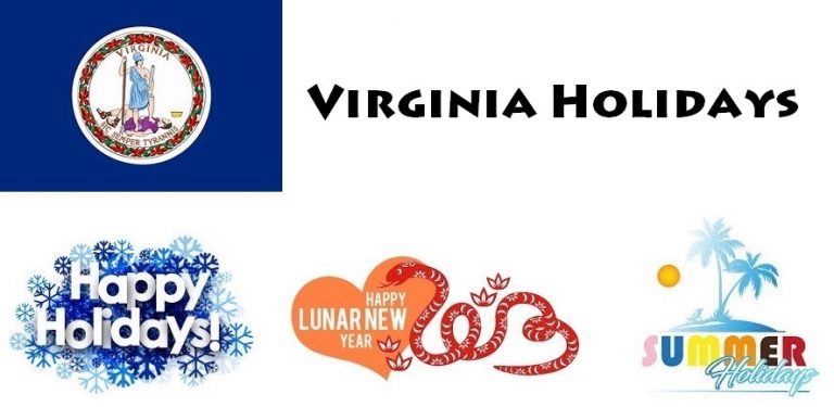 Virginia Public Holidays – Countryaah.com
