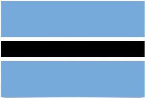 Botswana Flag and Meaning – Countryaah.com