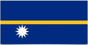 Nauru Flag and Meaning – Countryaah.com