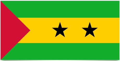 São Tomé and Príncipe Flag and Meaning – Countryaah.com
