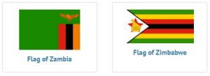 Flags of Countries that Start with Z – Countryaah.com