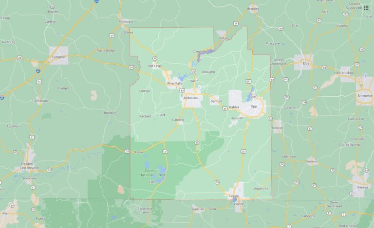 Cities and Towns in Covington County, Alabama – Countryaah.com