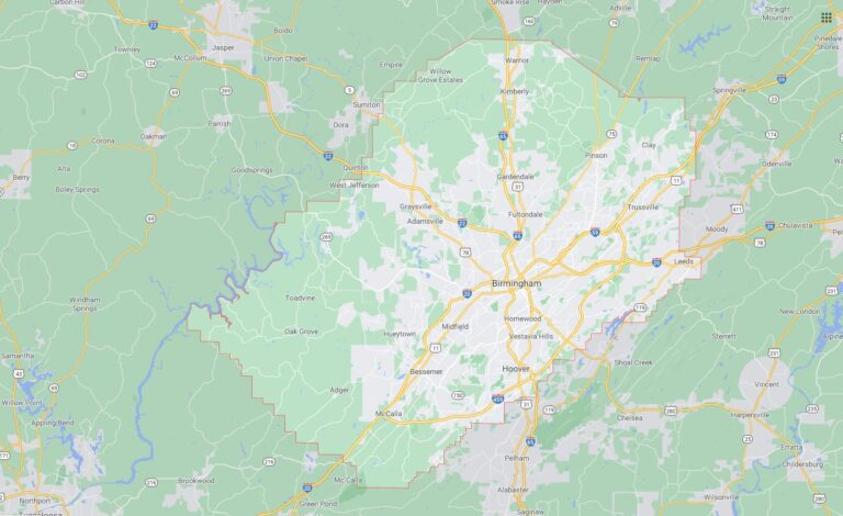 Cities and Towns in Jefferson County, Alabama – Countryaah.com