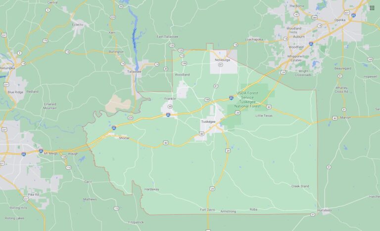 Cities and Towns in Macon County, Alabama – Countryaah.com