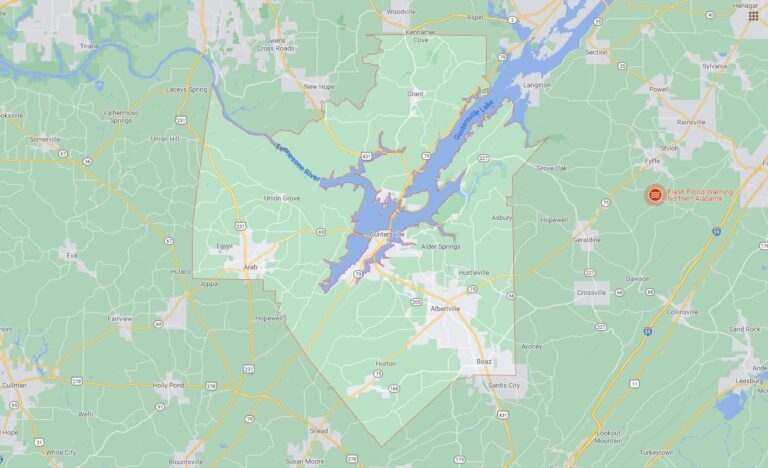 Cities and Towns in Marshall County, Alabama – Countryaah.com