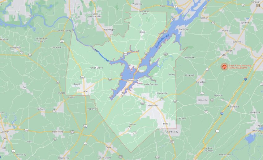 Cities and Towns in Marshall County, Alabama – Countryaah.com