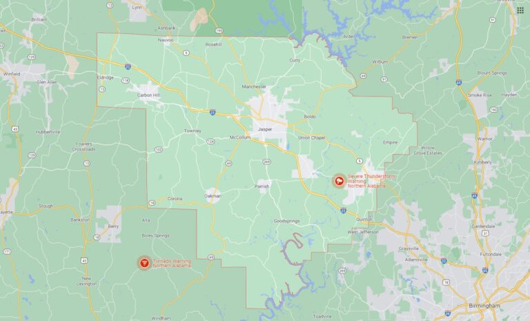 Cities and Towns in Walker County, Alabama – Countryaah.com