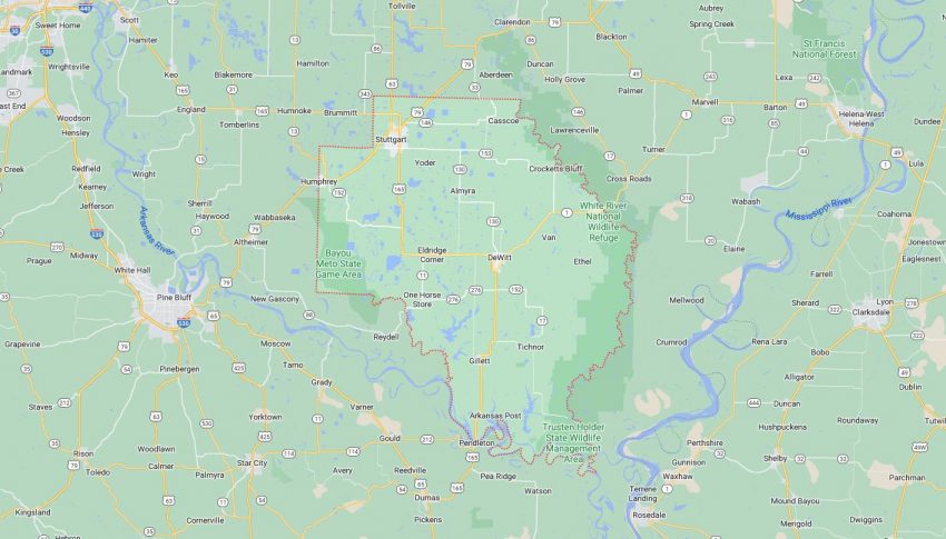 Cities and Towns in Arkansas County, Arkansas – Countryaah.com
