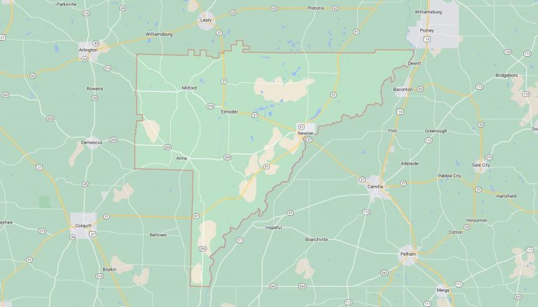 Cities and Towns in Baker County, Georgia – Countryaah.com