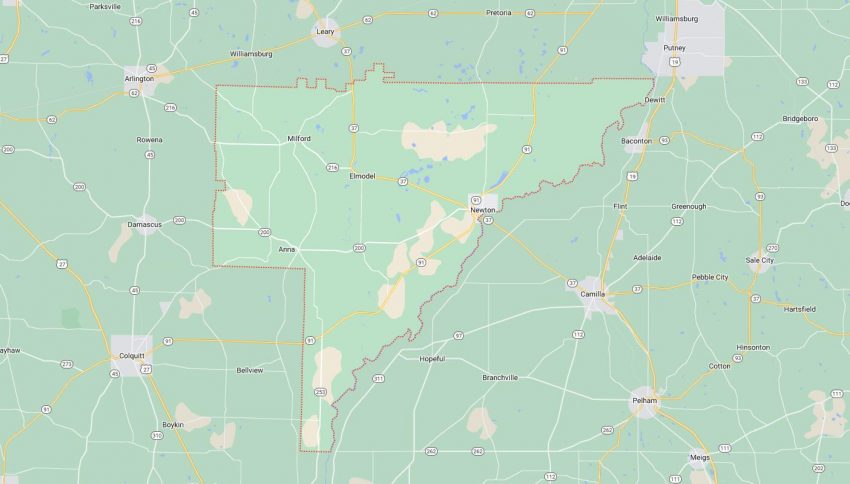 Cities and Towns in Baker County, Georgia – Countryaah.com