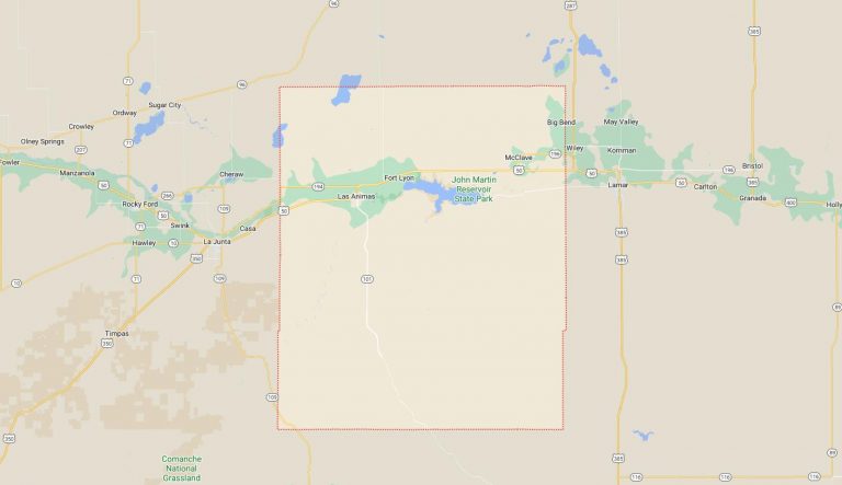 Cities and Towns in Bent County, Colorado – Countryaah.com