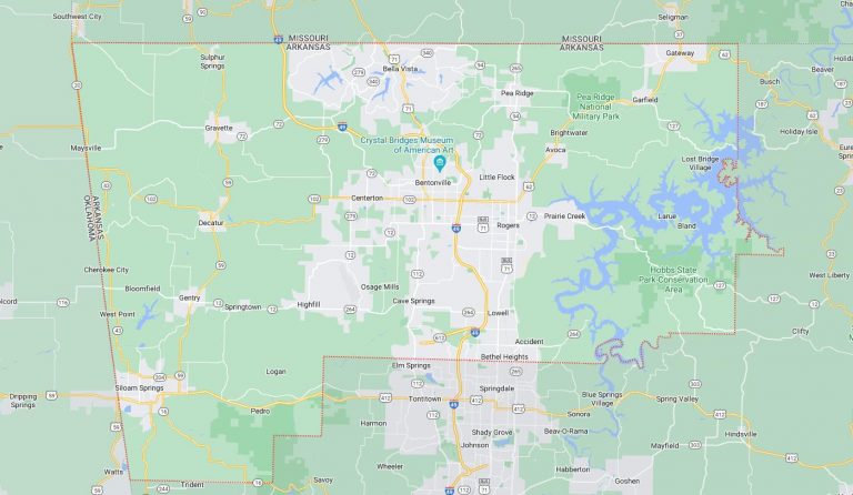 Cities and Towns in Benton County, Arkansas – Countryaah.com