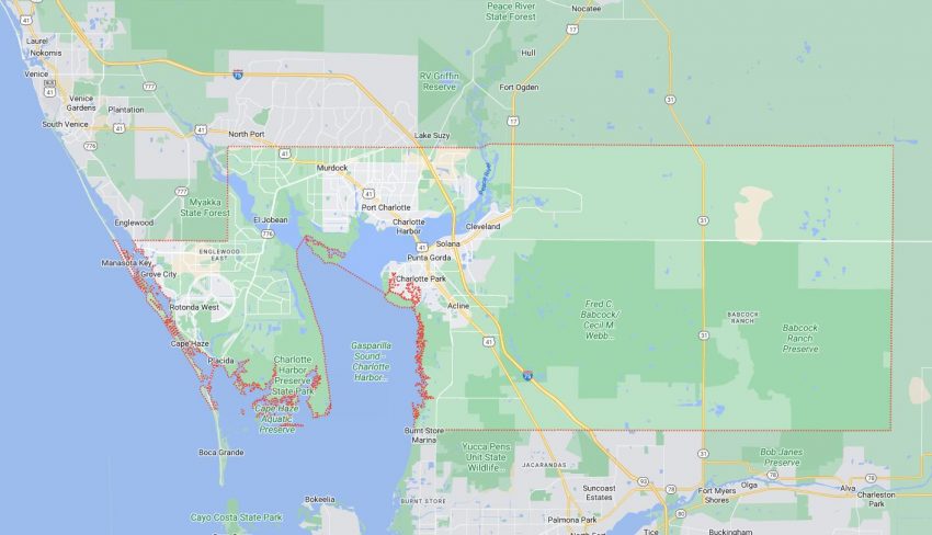 Cities and Towns in Charlotte County, Florida – Countryaah.com