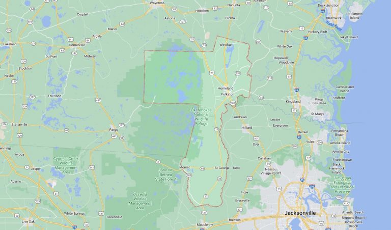 Cities and Towns in Charlton County, Georgia – Countryaah.com