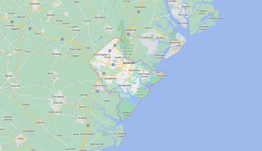 Cities and Towns in Chatham County, Georgia – Countryaah.com