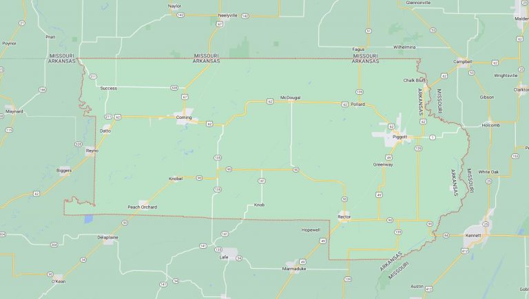 Cities and Towns in Clay County, Arkansas – Countryaah.com