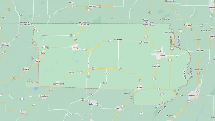 Cities and Towns in Clay County, Arkansas – Countryaah.com