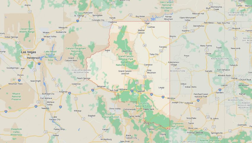 Cities and Towns in Coconino County, Arizona – Countryaah.com