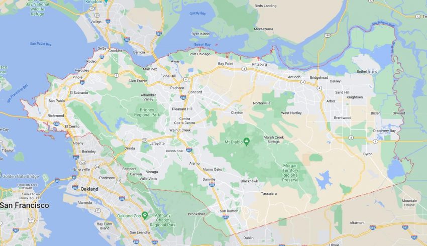 Cities and Towns in Contra Costa County, California – Countryaah.com