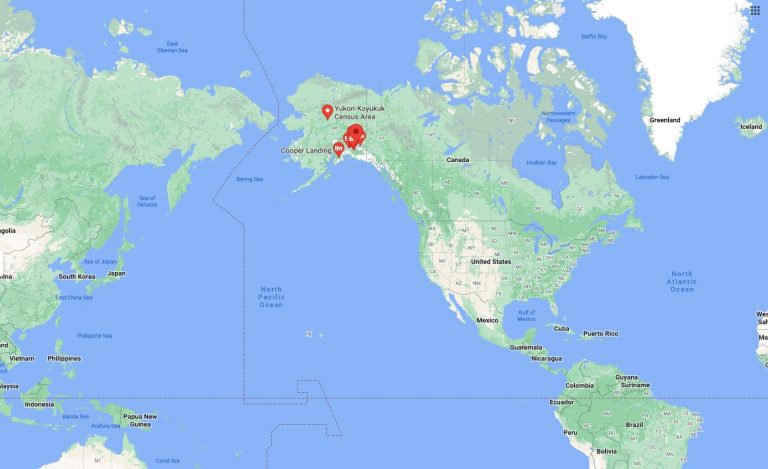 Cities and Towns in Copper River Census Area, Alaska – Countryaah.com