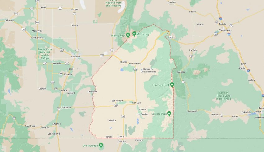 Cities and Towns in Costilla County, Colorado – Countryaah.com