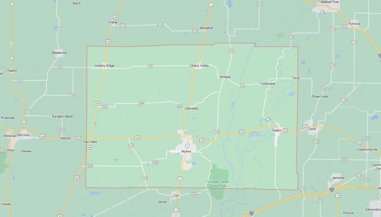 Cities and Towns in Cross County, Arkansas – Countryaah.com