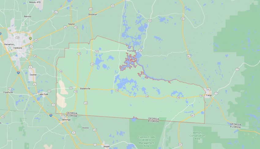 Cities and Towns in Echols County, Georgia – Countryaah.com