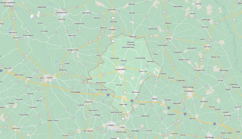 Cities and Towns in Emanuel County, Georgia – Countryaah.com