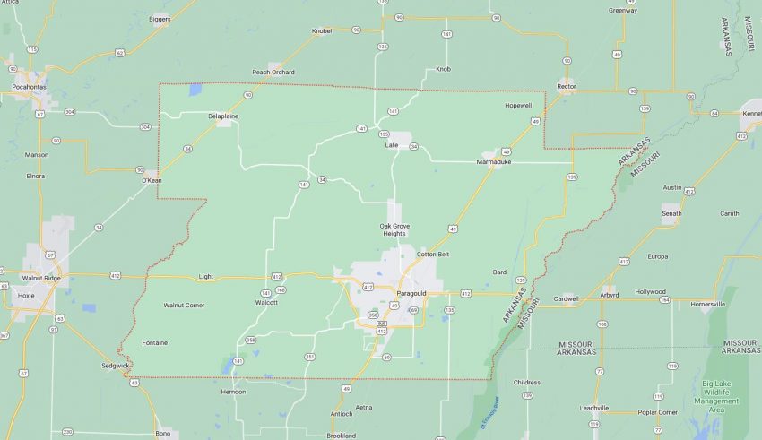 Cities and Towns in Greene County, Arkansas – Countryaah.com