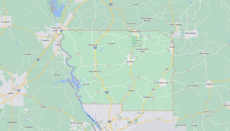 Cities and Towns in Harris County, Georgia – Countryaah.com