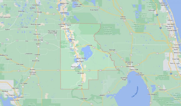 Cities and Towns in Highlands County, Florida – Countryaah.com