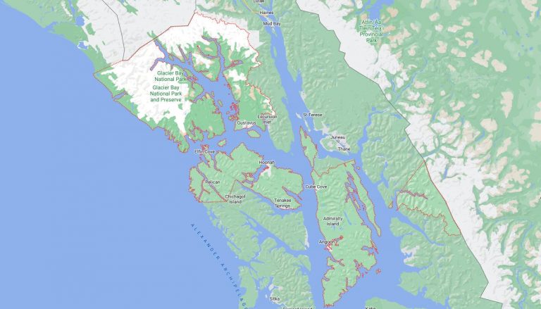 Cities and Towns in Hoonah-Angoon Census Area, Alaska – Countryaah.com