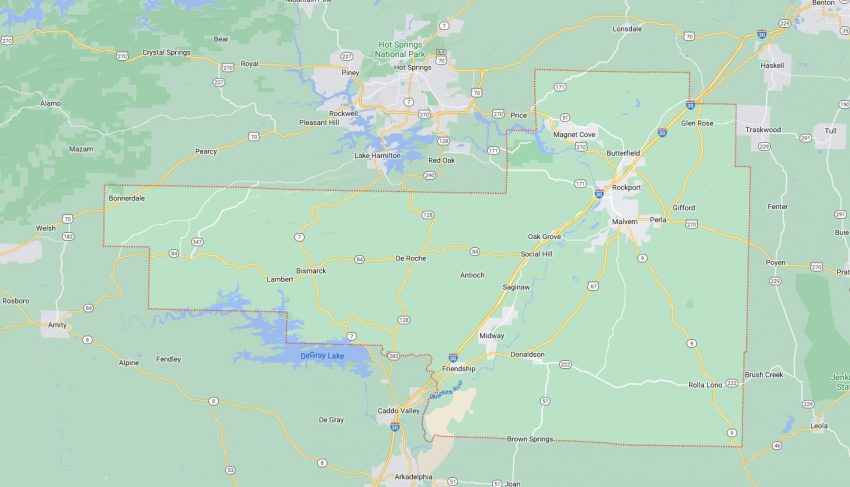 Cities and Towns in Hot Spring County, Arkansas – Countryaah.com