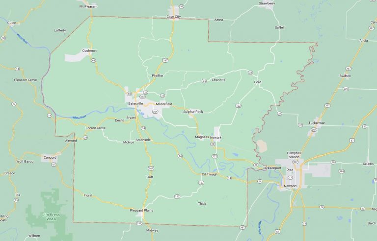 Cities and Towns in Independence County, Arkansas – Countryaah.com