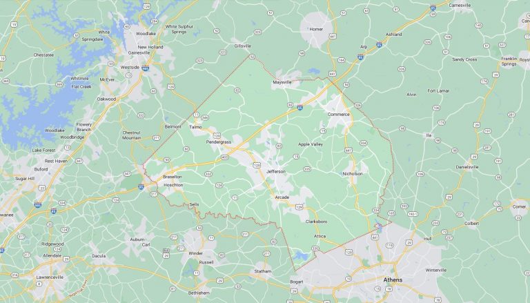 Cities and Towns in Jackson County, Georgia – Countryaah.com