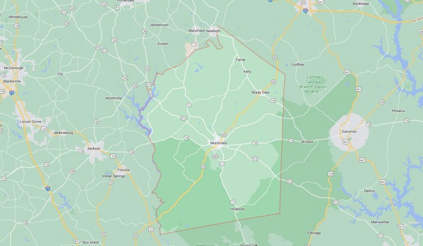 Cities and Towns in Jasper County, Georgia – Countryaah.com