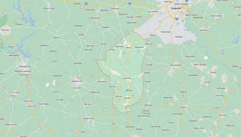 Cities and Towns in Jefferson County, Georgia – Countryaah.com