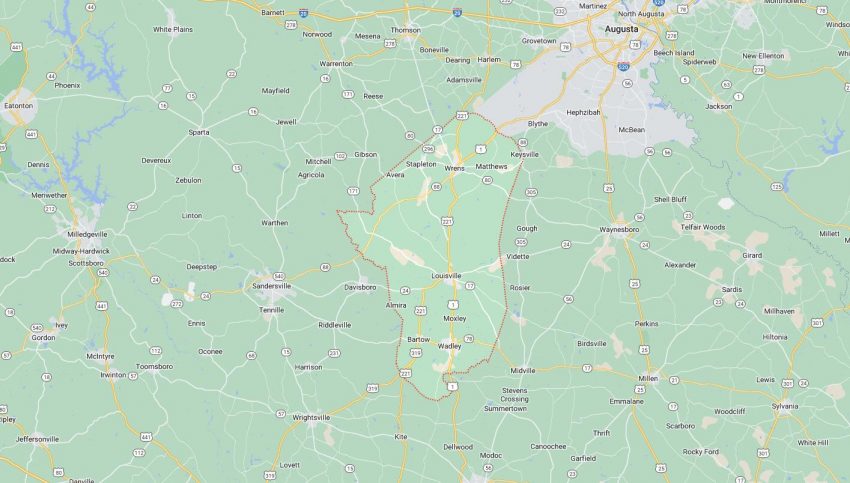 Cities and Towns in Jefferson County, Georgia – Countryaah.com