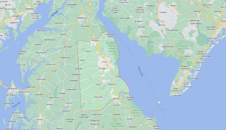 Cities and Towns in Kent County, Delaware – Countryaah.com