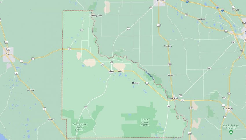 Cities and Towns in Lafayette County, Florida – Countryaah.com