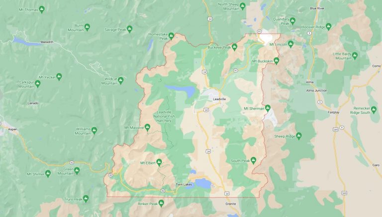 Cities and Towns in Lake County, Colorado – Countryaah.com