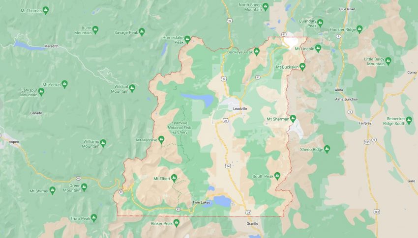 Cities and Towns in Lake County, Colorado – Countryaah.com