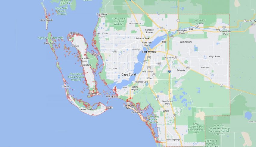 Cities and Towns in Lee County, Florida – Countryaah.com